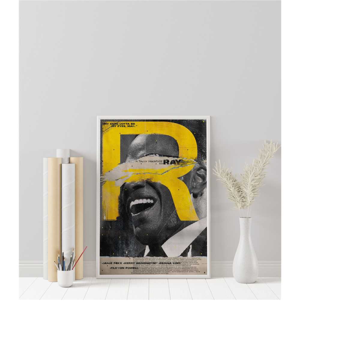 Ray Movie Poster - Ray Poster - Minimalist Movie Poster - Vi - Inspire ...