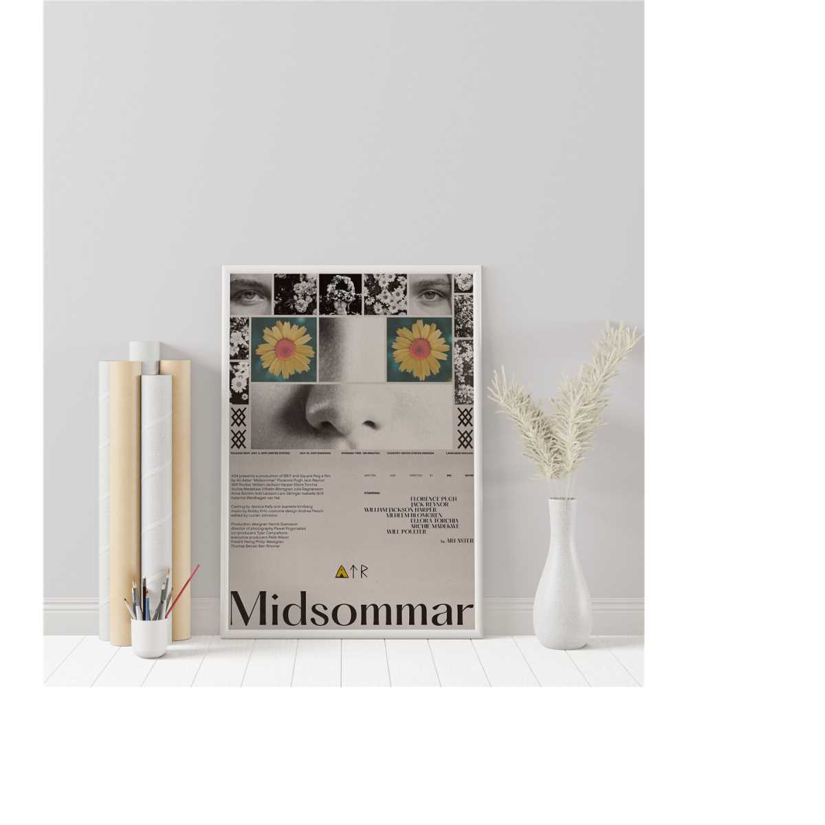 Midsommar Poster - Midsommar - Ari Aster - Minimalist Movie | Inspire ...