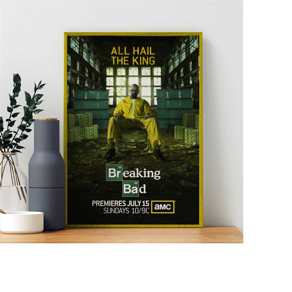 Breaking Bad Movie Cinema New Poster Art Film, Canvas Poster | Inspire ...