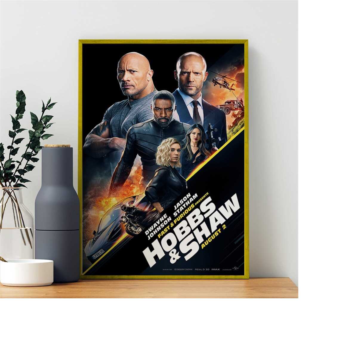 Fast Furious Presents: Hobbs & Shaw - Movie Poster- 2023 Fil | Inspire ...