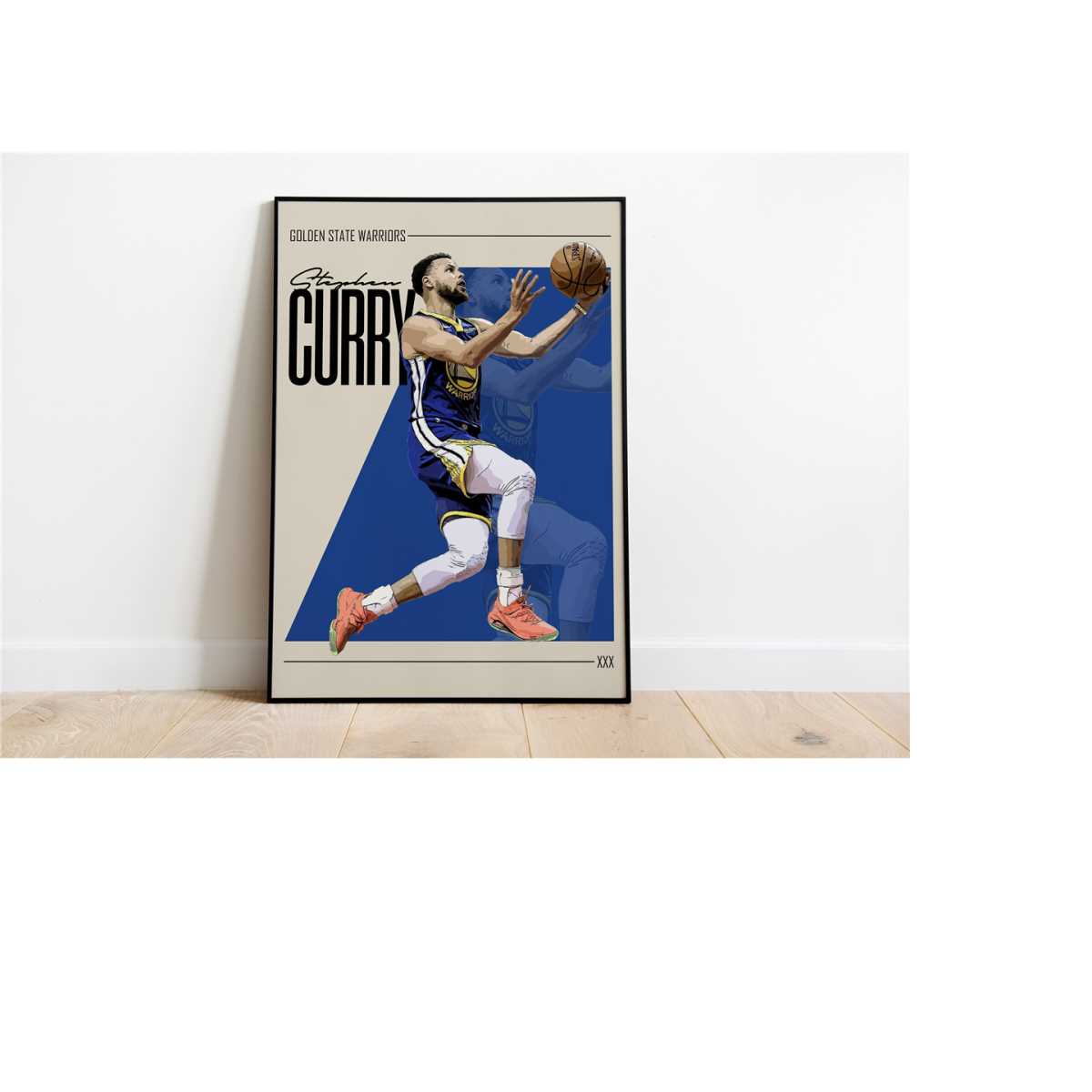 Digital Poster of Stephen Curry Poster for Sports Fan Wall A | Inspire ...