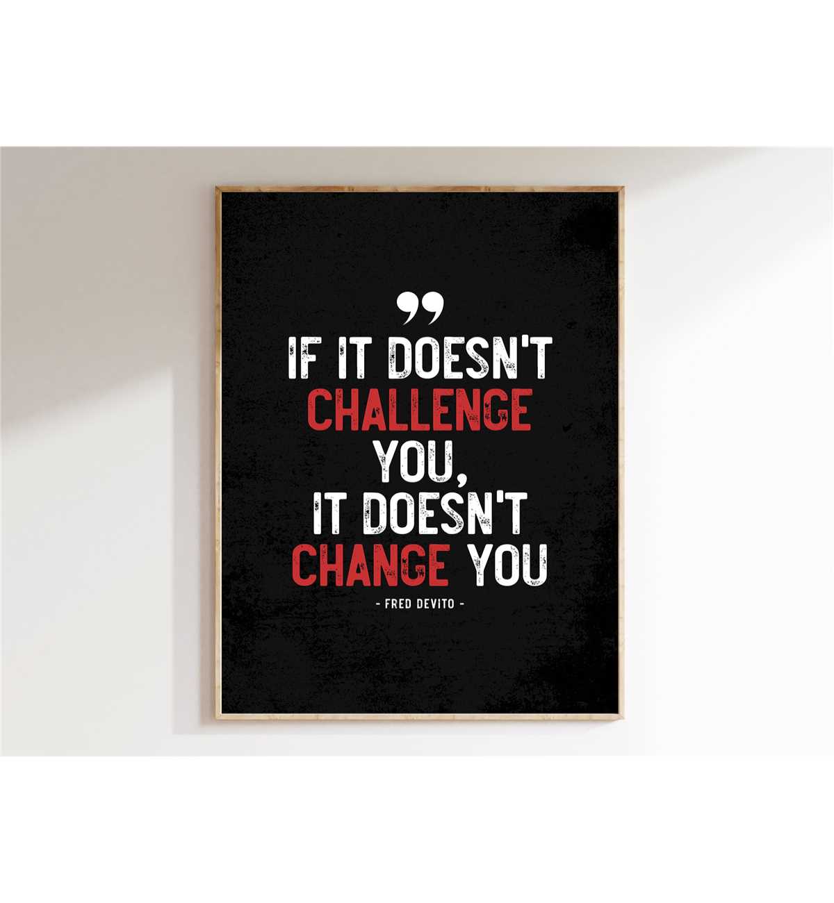 Motivational Quote Poster | Embracing Challenge | High-Resol - Inspire ...