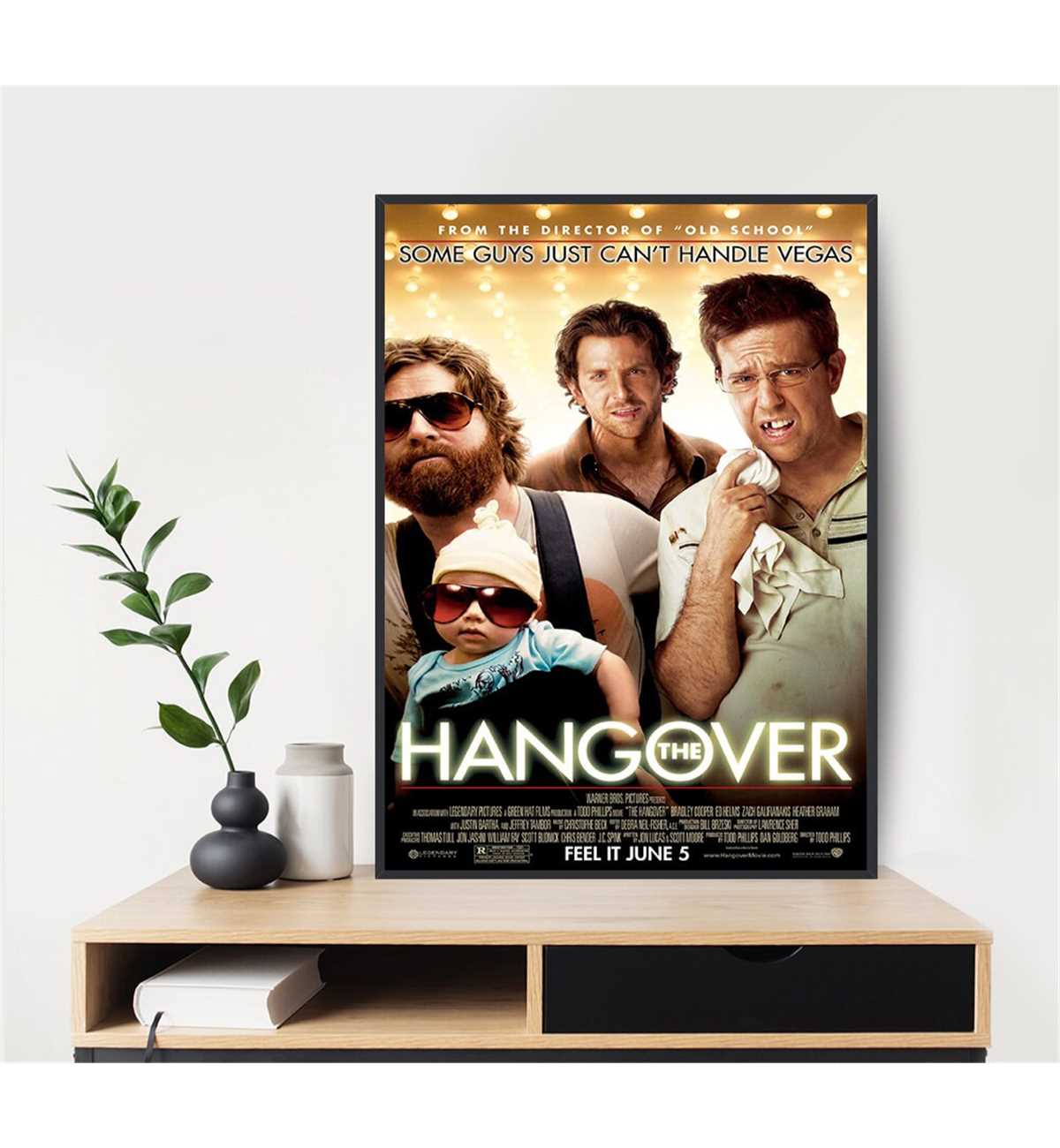 The Hangover 2009 Moive Poster Wall Room Decor | Inspire Uplift