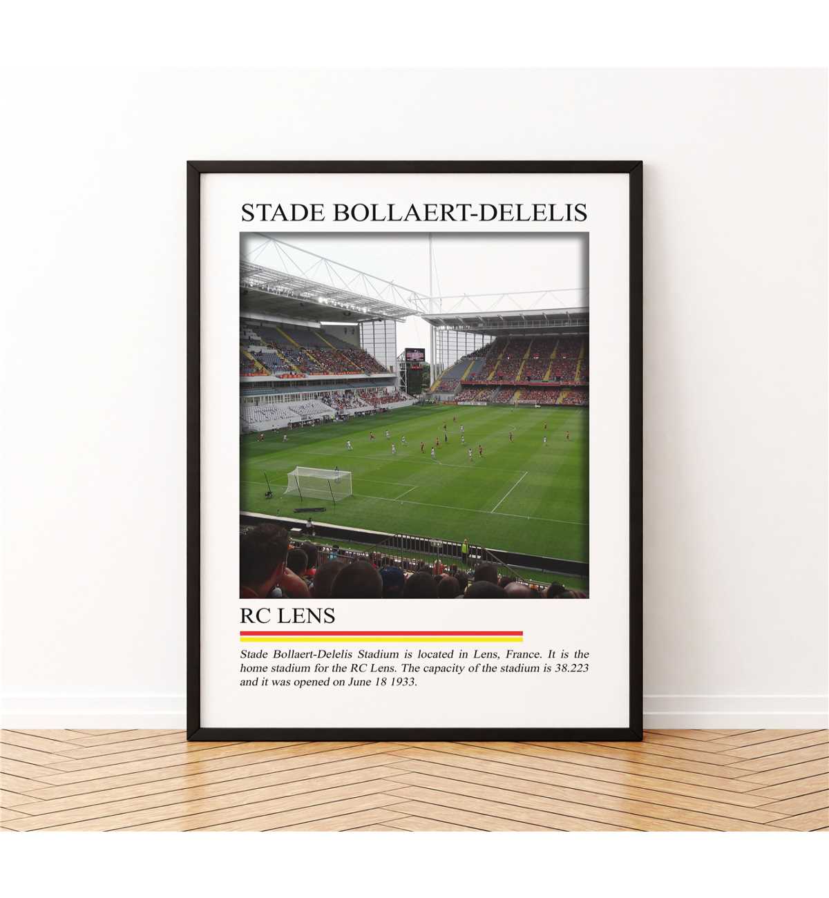 Stade Bollaert-Delelis Stadium Poster | Stade Bollaert-Delel | Inspire ...