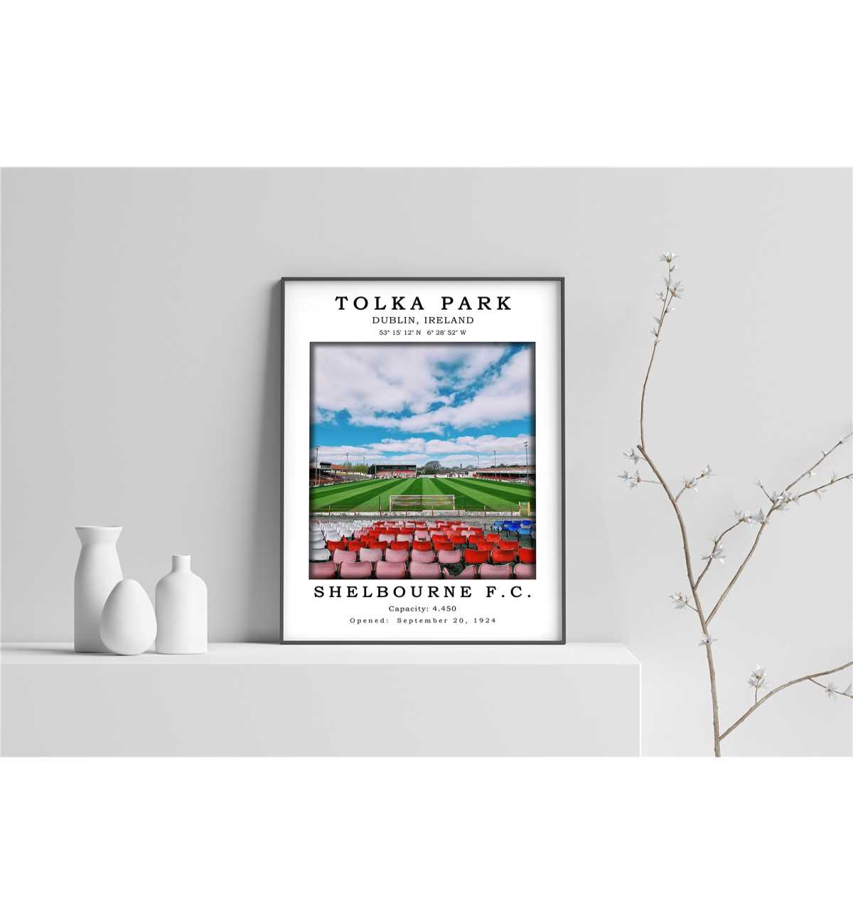 Tolka Park Stadium Poster | Tolka Park Stadium | Inspire Uplift