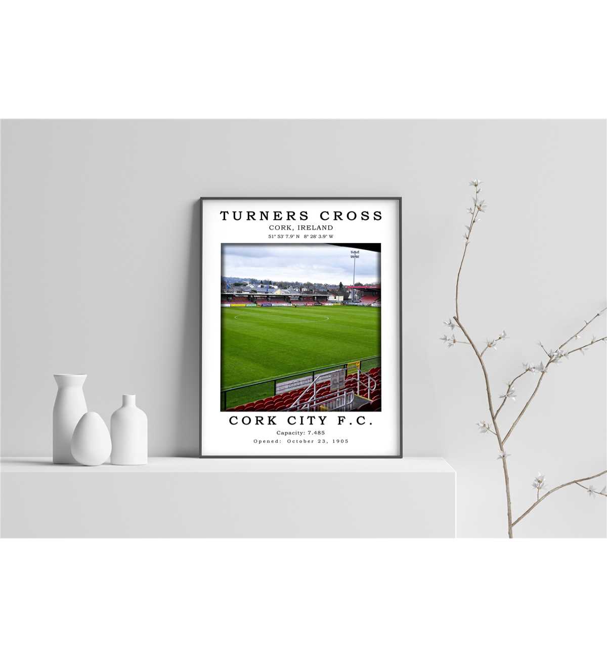 Turners Cross Stadium Poster | Turners Cross Stadium | Inspire Uplift