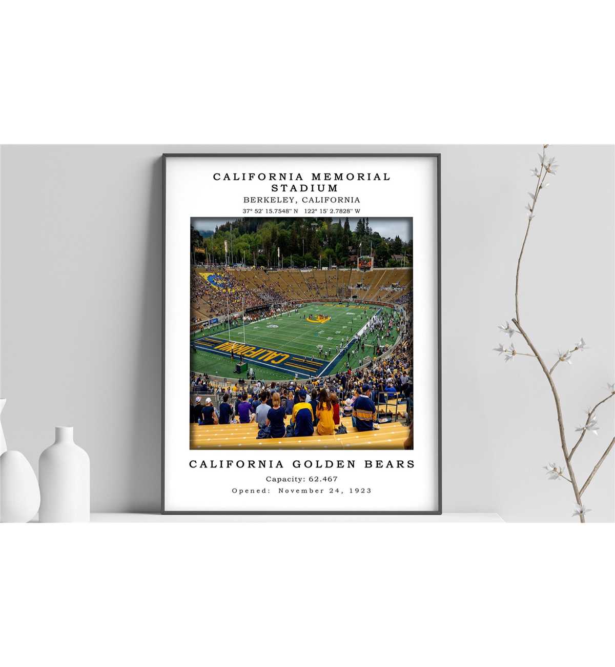 California Memorial Canvas Poster | California Memorial Stad - Inspire ...