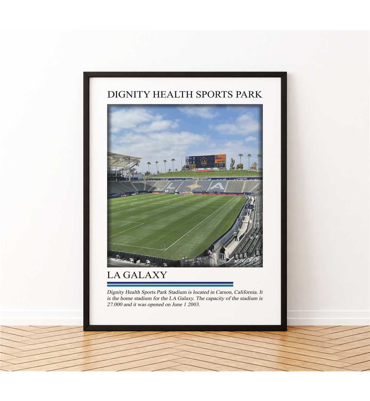 Dignity Health Sports Park Print Poster | MLS | Inspire Uplift
