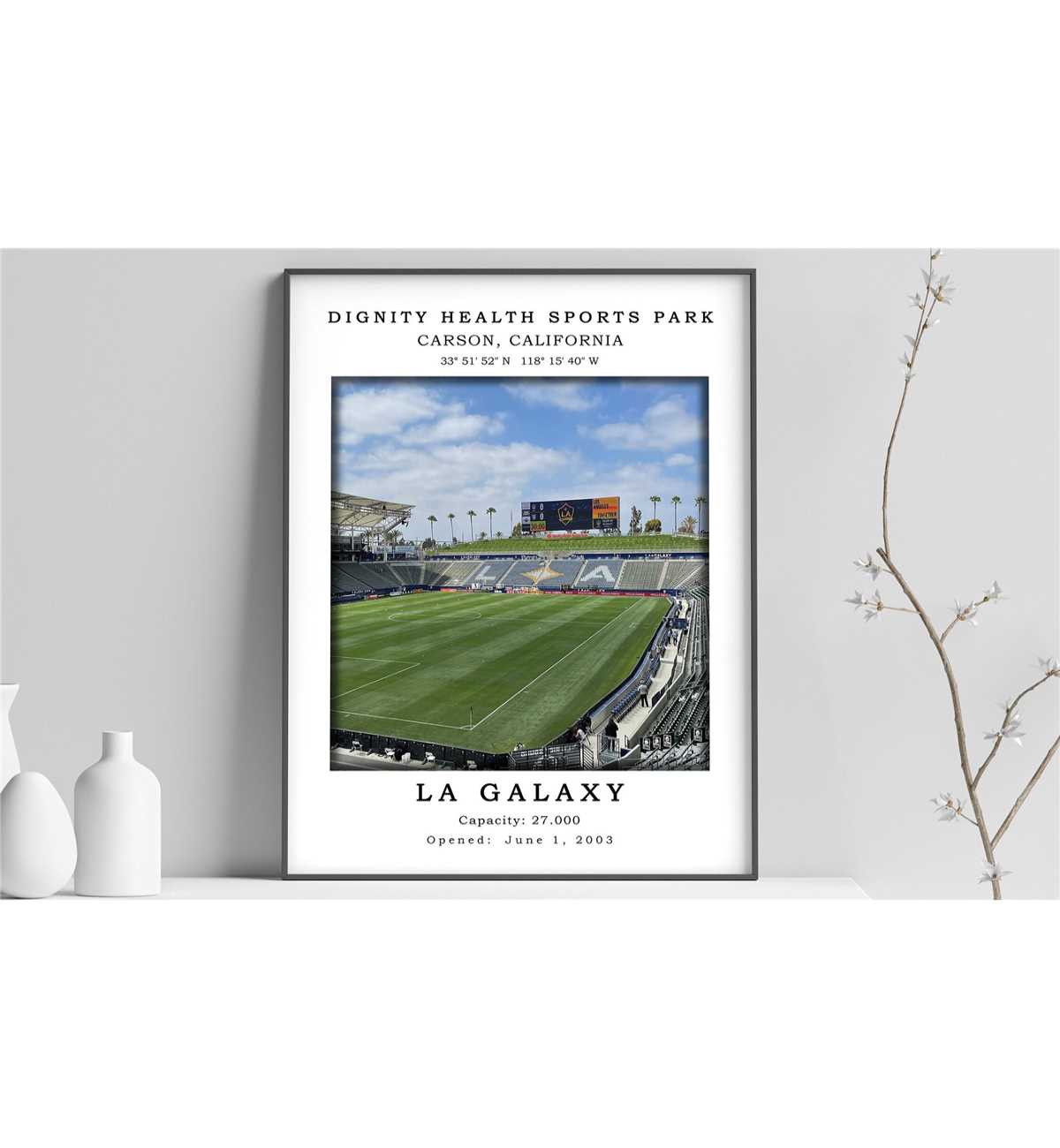 Dignity Health Sports Park Canvas Poster | Canvas - Inspire Uplift