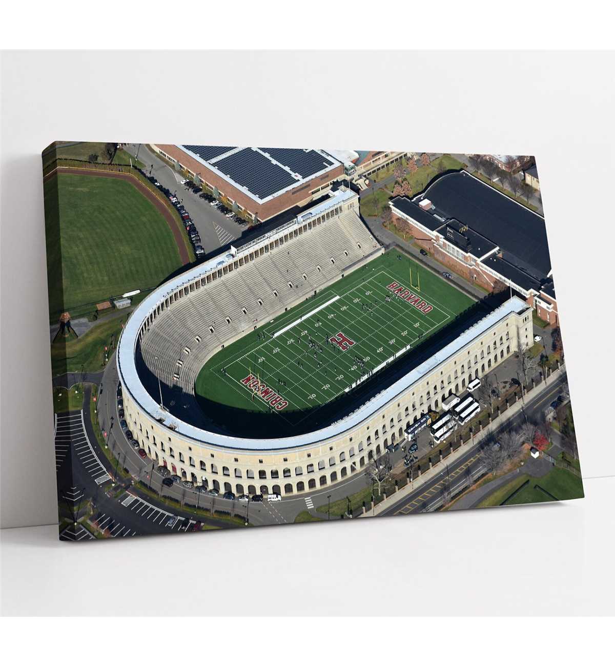 Harvard Stadium Canvas Poster | Harvard Stadium Poster | Inspire Uplift