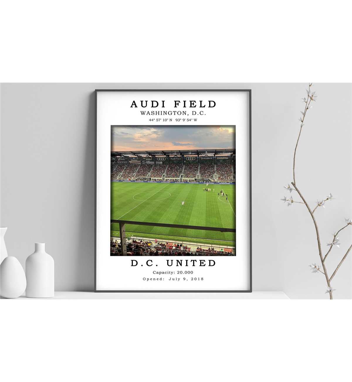 Audi Field Stadium Poster | Audi Field Canvas | Inspire Uplift