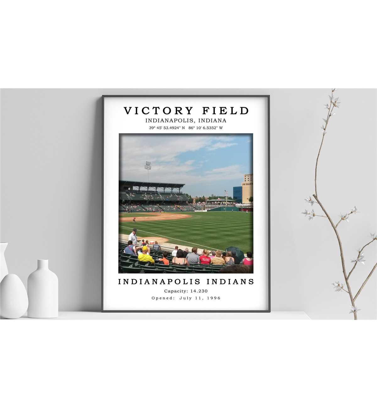 Victory Field Canvas Poster | Victory Field Stadium | Inspire Uplift