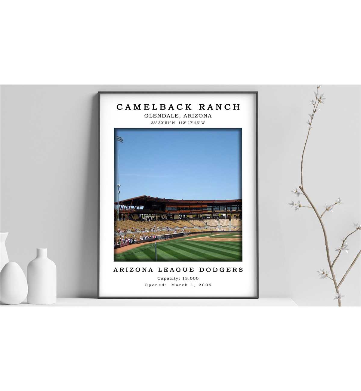 Camelbank Ranch Stadium Poster | Camelbank Ranch Print | Inspire Uplift