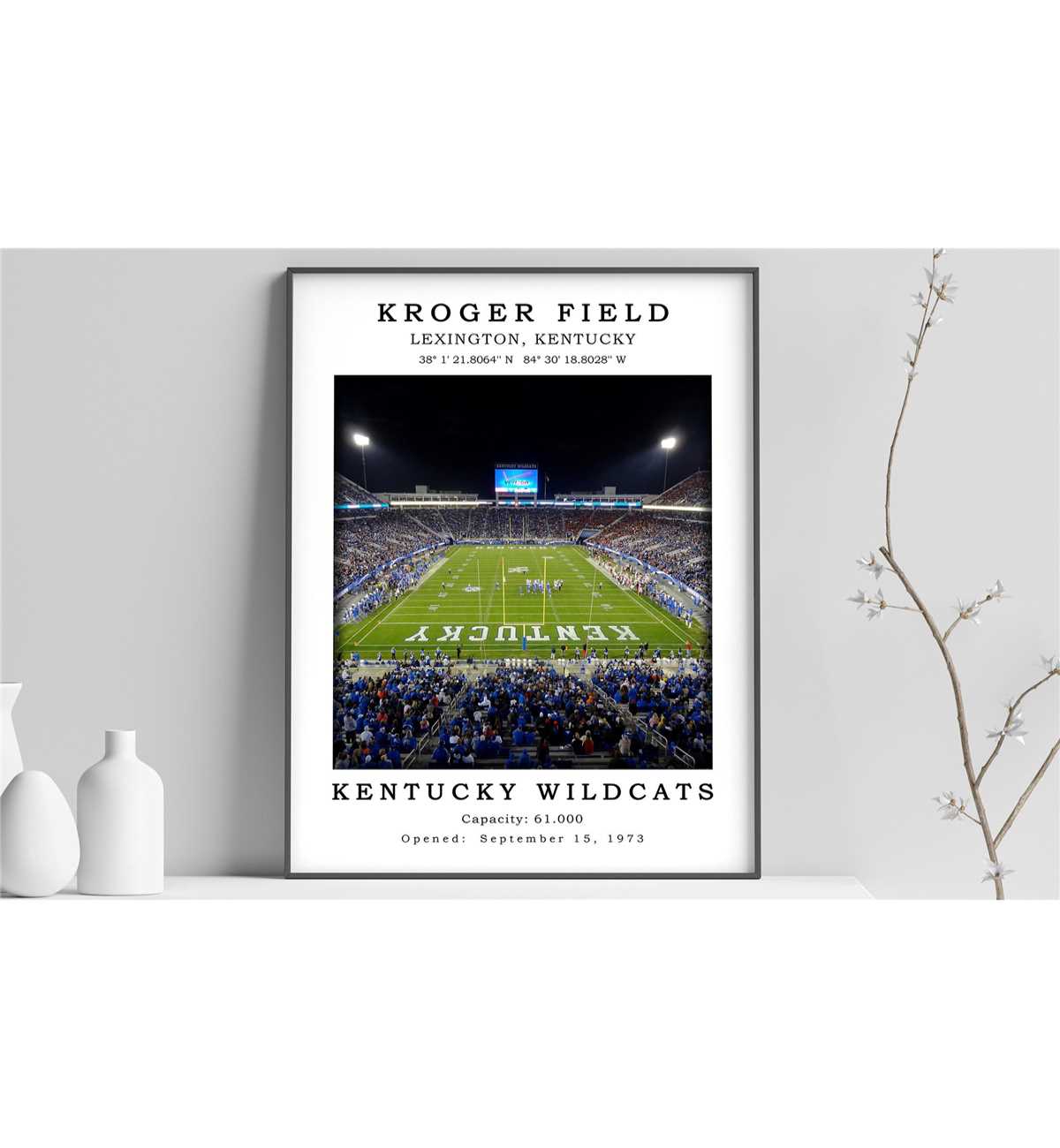 Kroger Field Canvas Poster | Kroger Field Stadium | Inspire Uplift