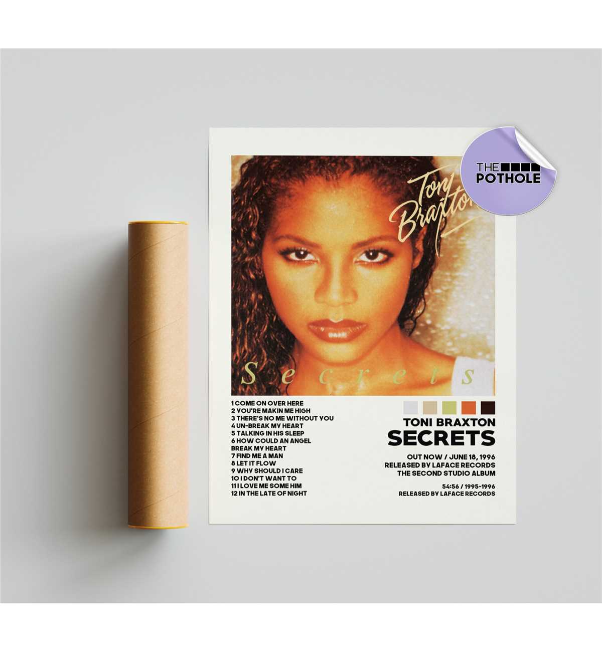 Toni Braxton Posters / Secrets Poster, Toni Braxton, | Inspire Uplift