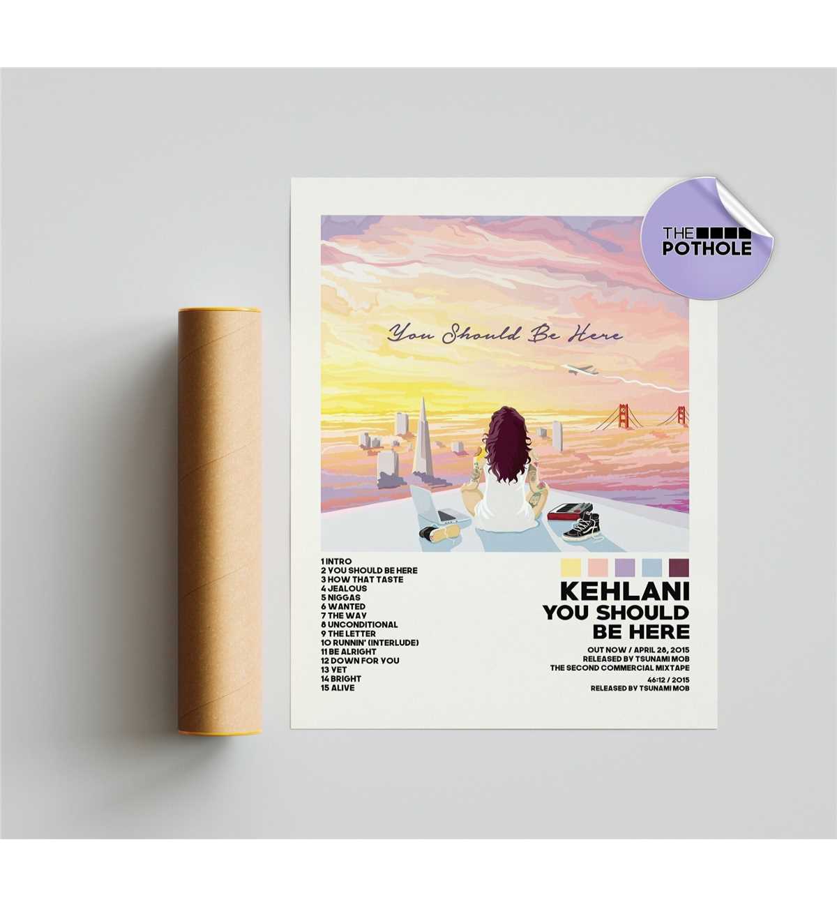 Kehlani Posters / You Should be Here Poster - Inspire Uplift