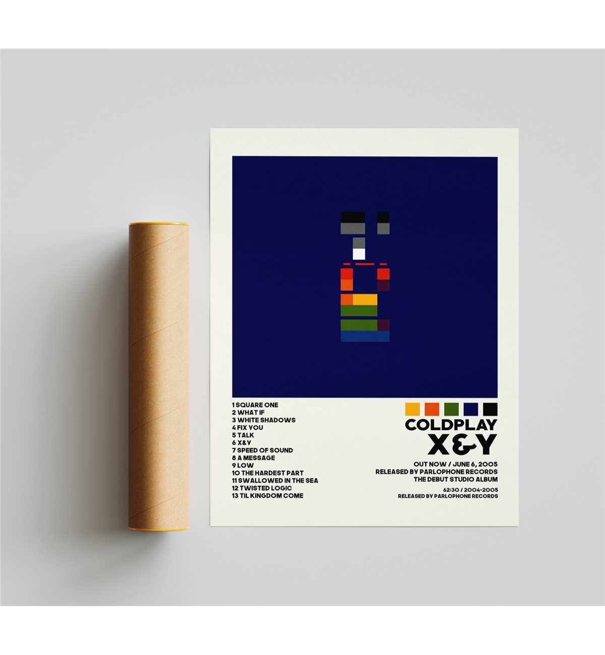 Coldplay Posters / X&Y Poster, Album Cover Poster, | Inspire Uplift