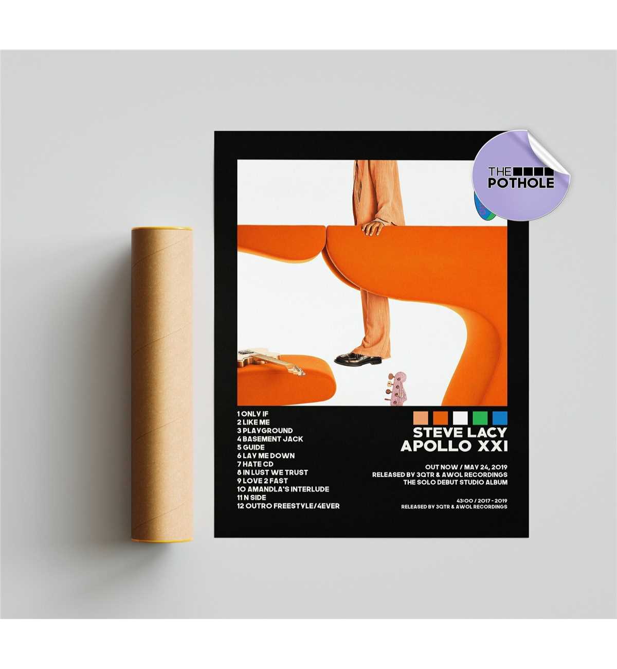 Steve Lacy Posters / Apollo XXI Poster / - Inspire Uplift