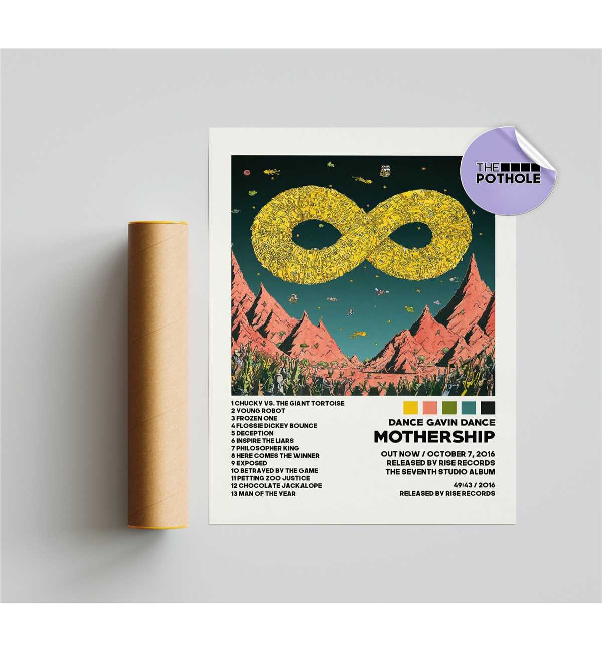 Dance Gavin Dance Posters / Mothership Selection Poster, - Inspire Uplift