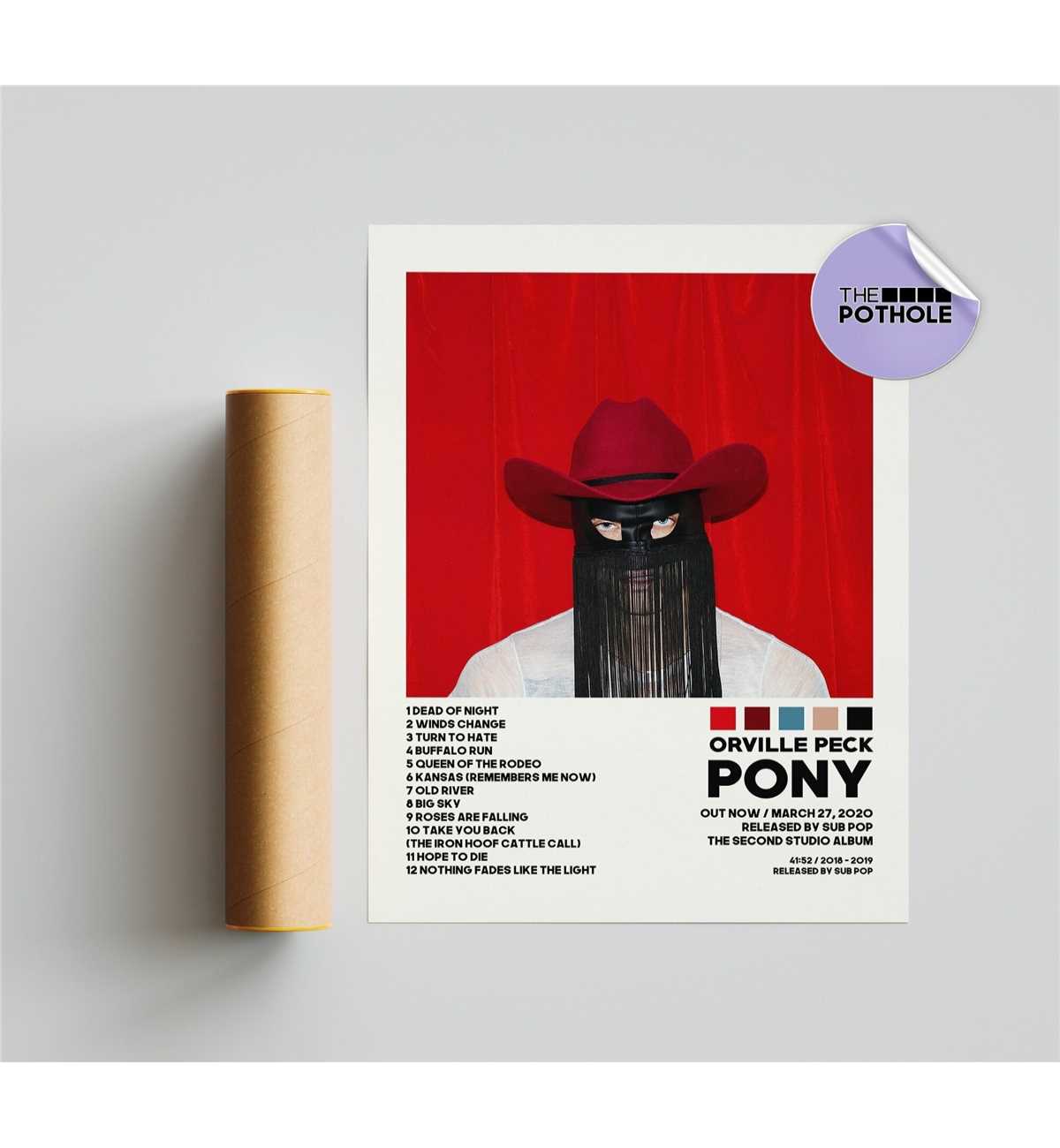 Orville Peck Posters / Pony Poster, Tracklist Album | Inspire Uplift