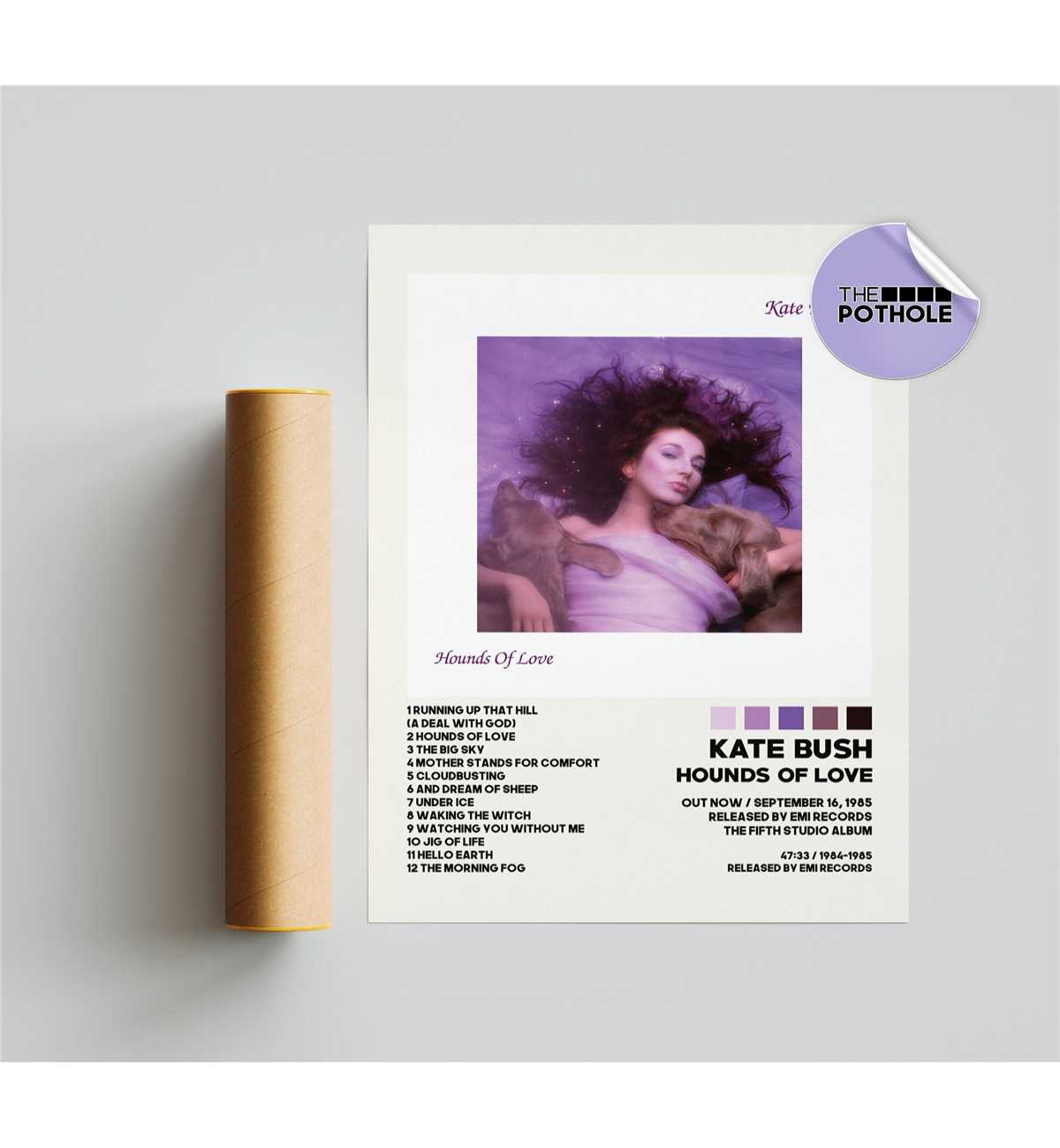 Kate Bush Posters / Hounds of Love Poster - Inspire Uplift