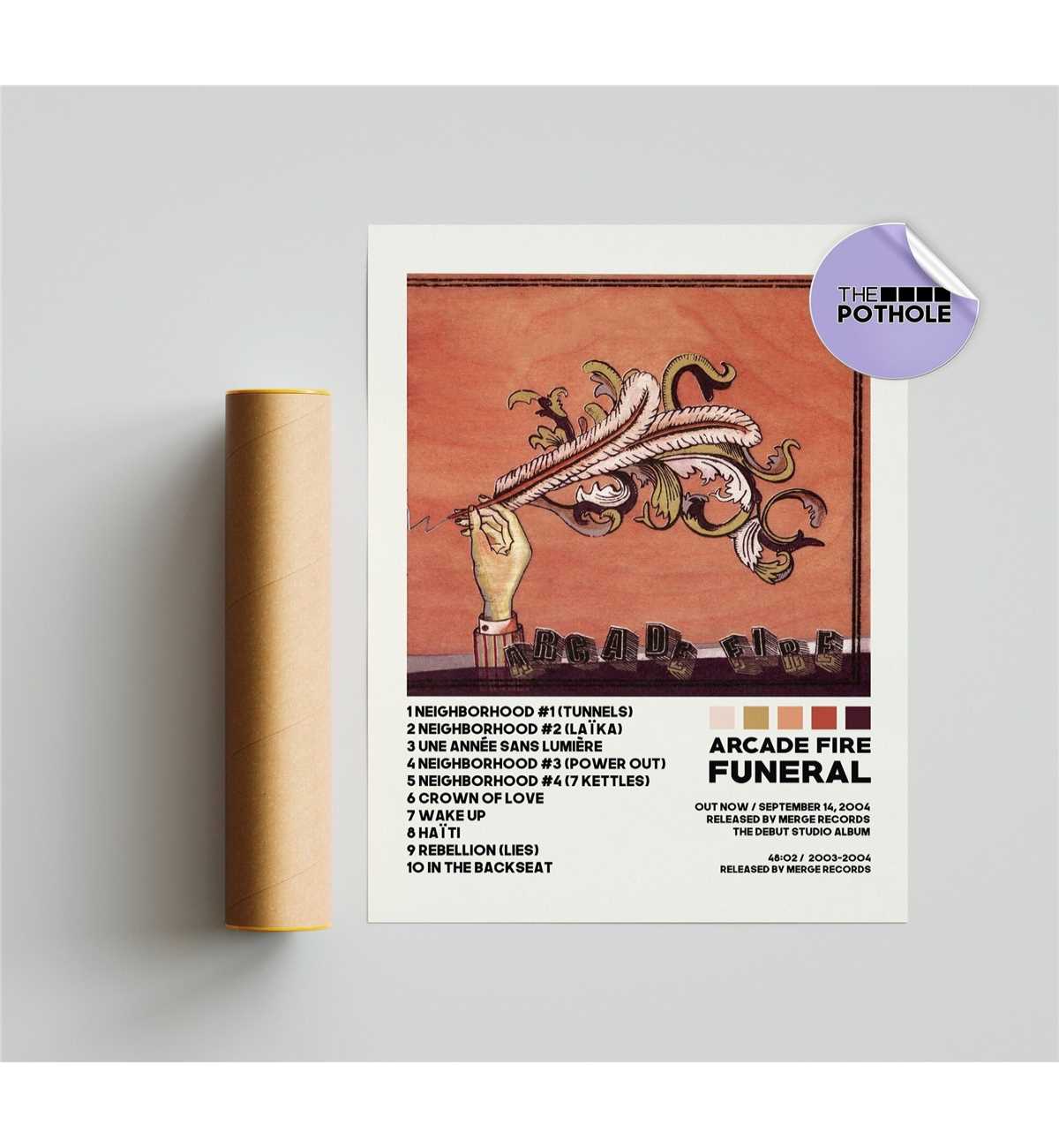 Arcade Fire Posters / Funeral Poster, Album Cover | Inspire Uplift