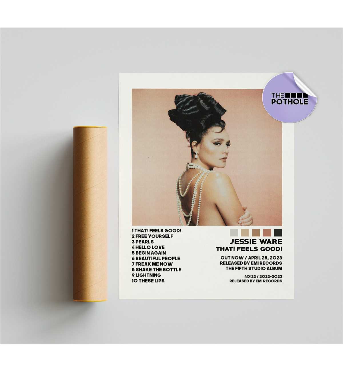 Jessie Ware Poster / That! Feels Good! Poster | Inspire Uplift