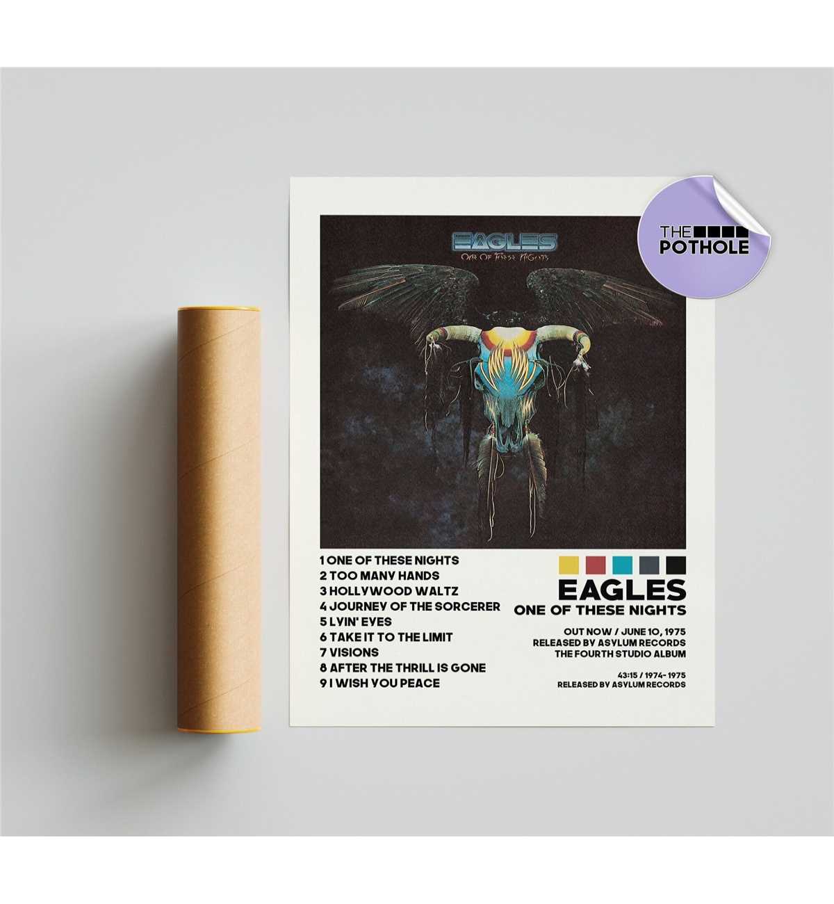 Eagles Posters / One of These Nights Poster | Inspire Uplift