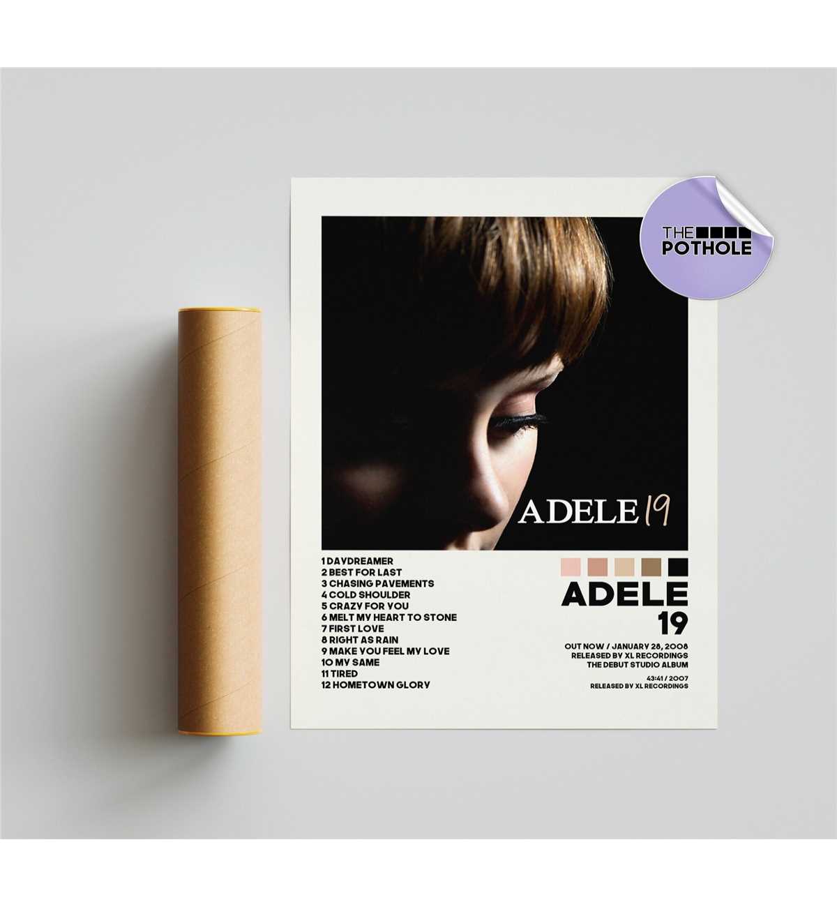 Adele Posters / 19 Poster / Adele 19 | Inspire Uplift