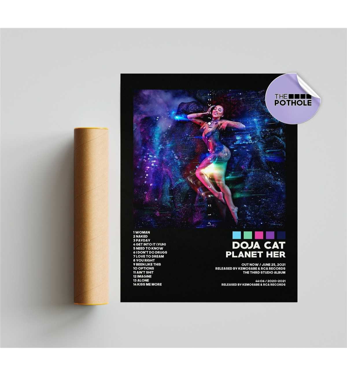Doja Cat Posters / Planet Her Poster, Album | Inspire Uplift
