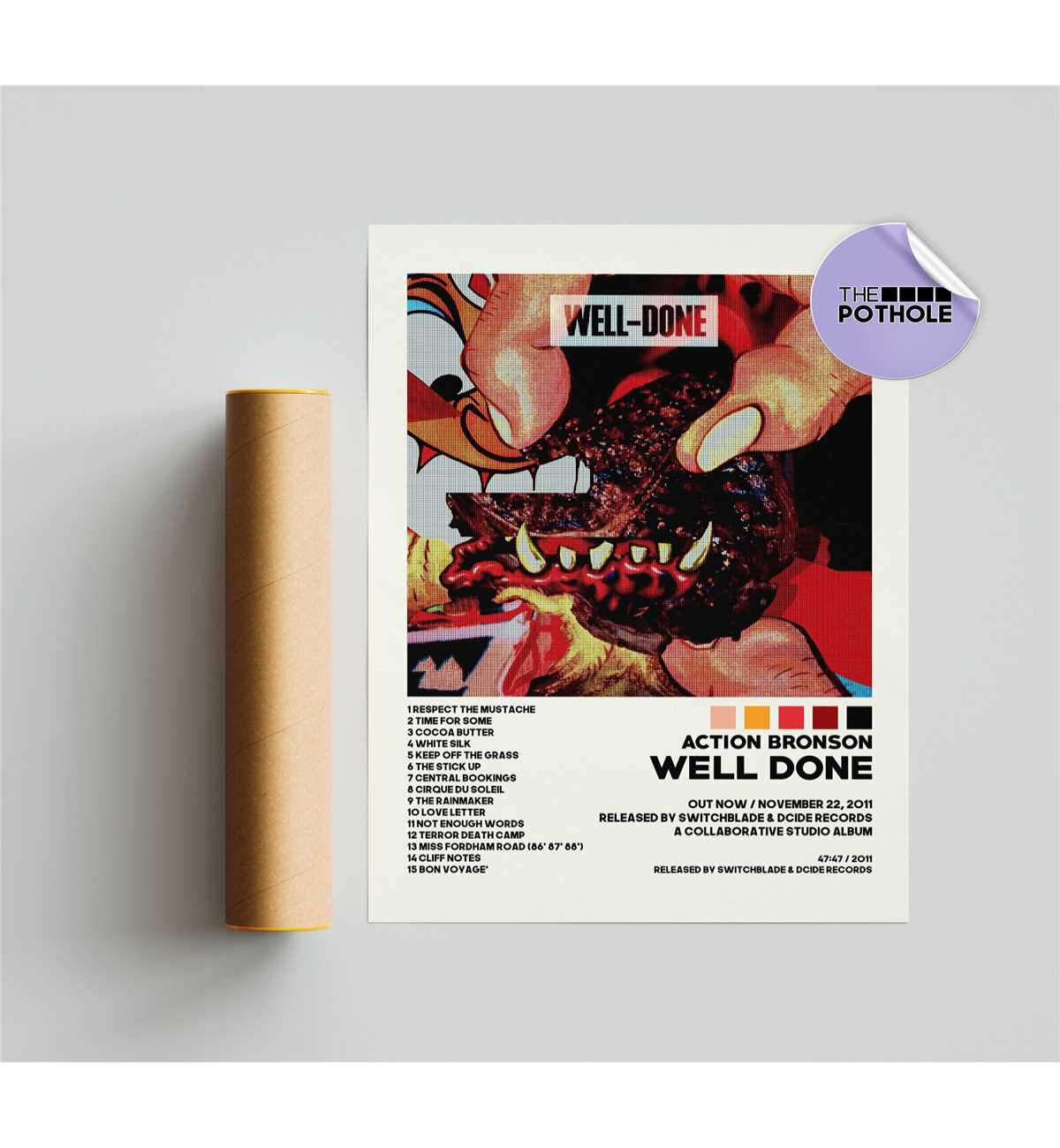 Action Bronson Posters / Well Done Poster / - Inspire Uplift