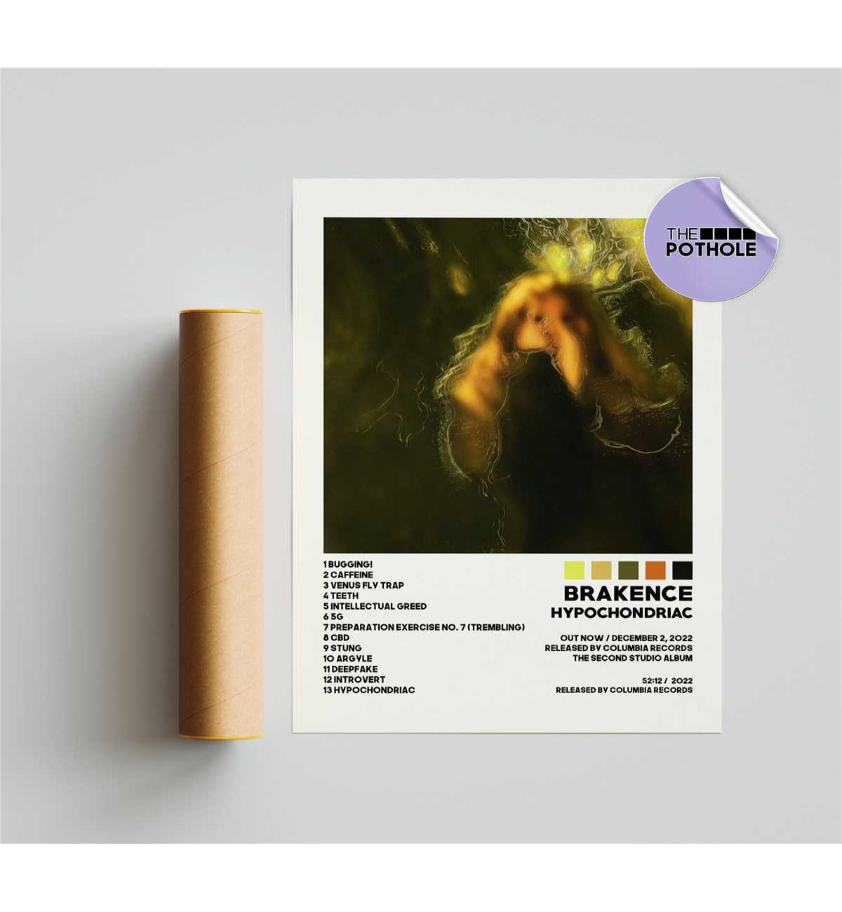 Brakence Posters / Hypochondriac Poster, Tracklist Album Cov | Inspire ...
