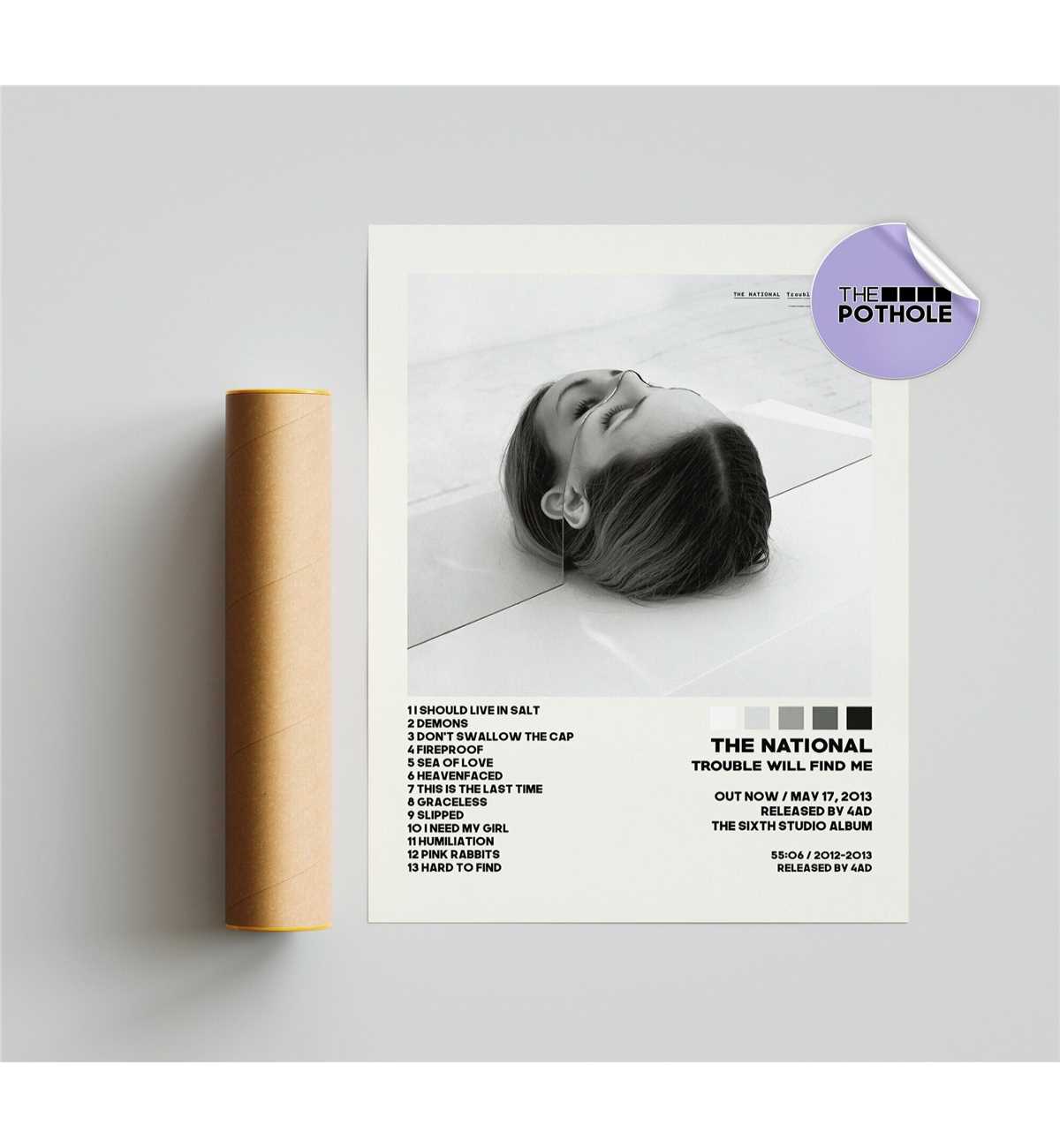 The National Posters / Trouble Will Find Me - Inspire Uplift