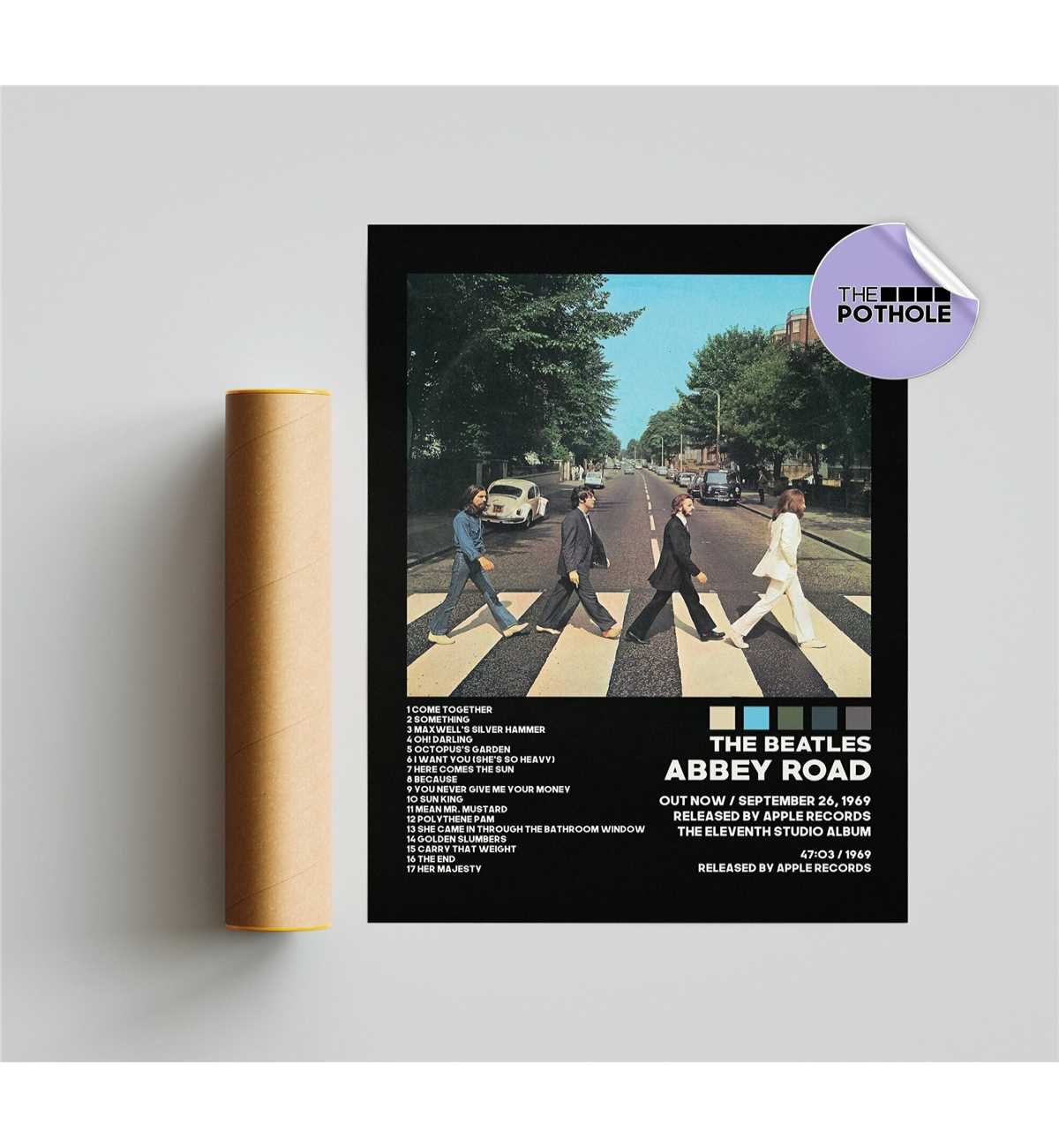 The Beatles Posters / Abbey Road Poster / | Inspire Uplift