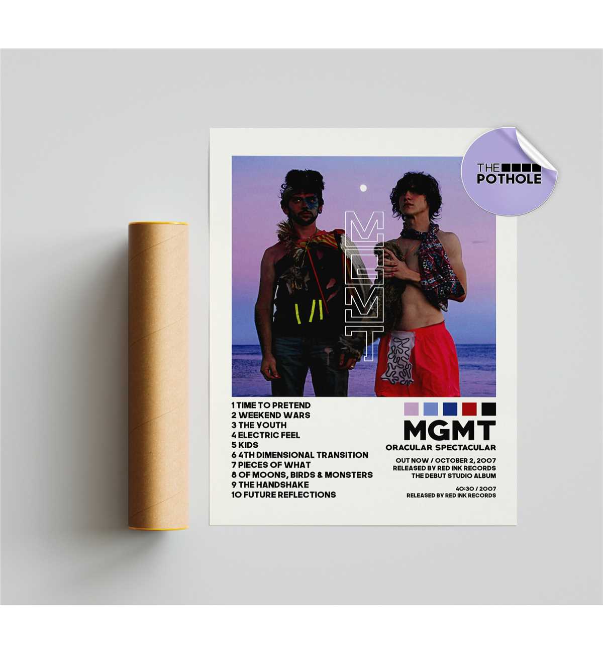 Oracular Spectacular Posters / MGMT Poster / Album | Inspire Uplift