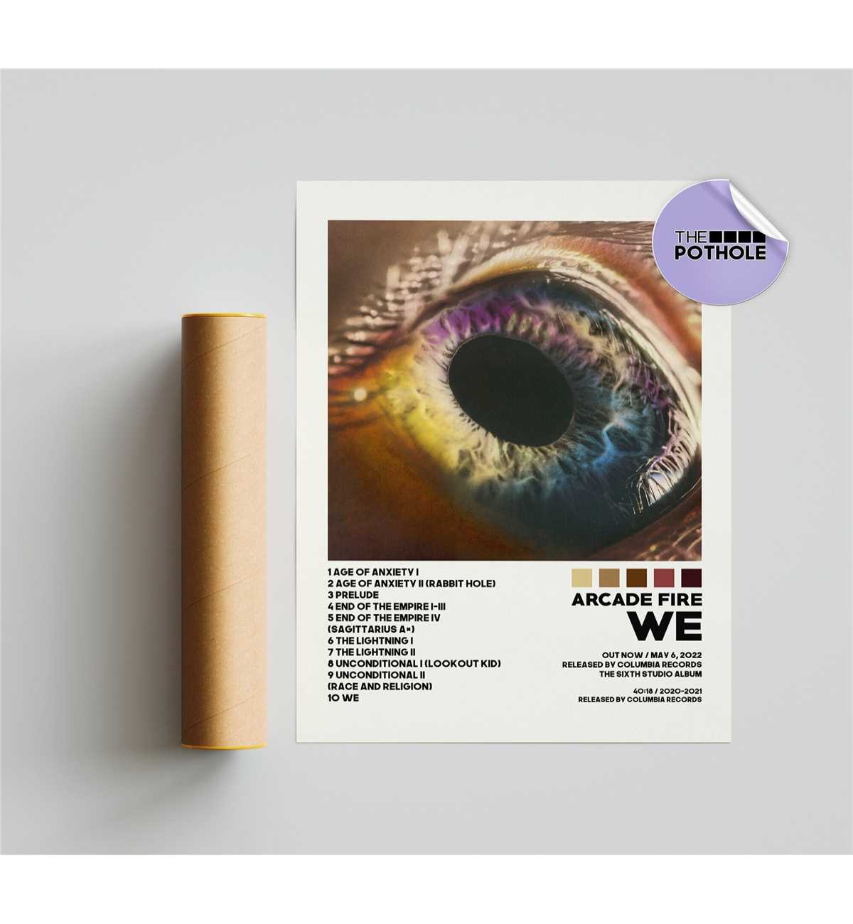 Arcade Fire Posters / We Poster, Album Cover | Inspire Uplift