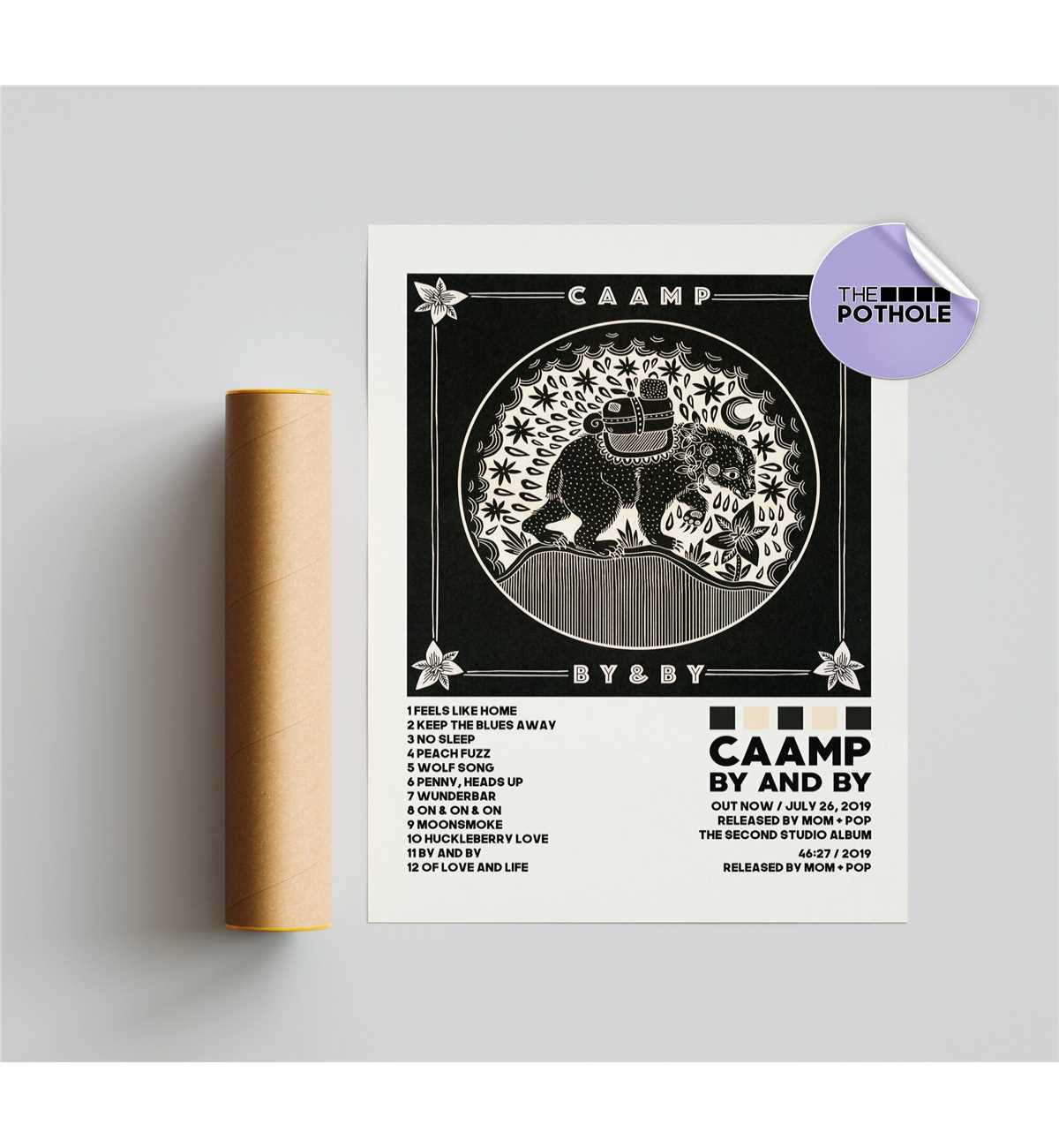 Caamp Posters, By and By Poster, Caamp, By | Inspire Uplift