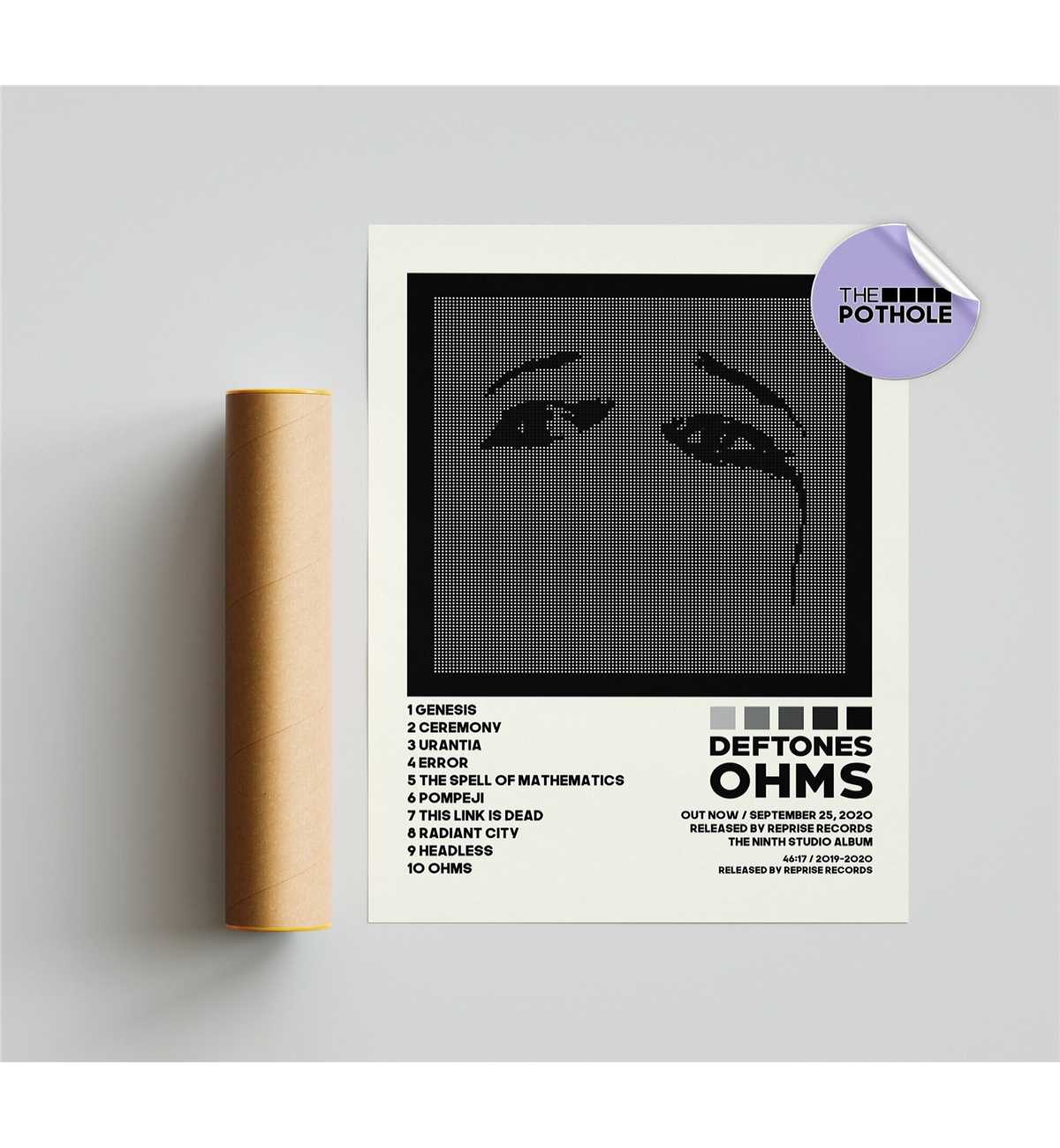 Deftones Posters / Ohms Poster, Album Cover Poster, | Inspire Uplift