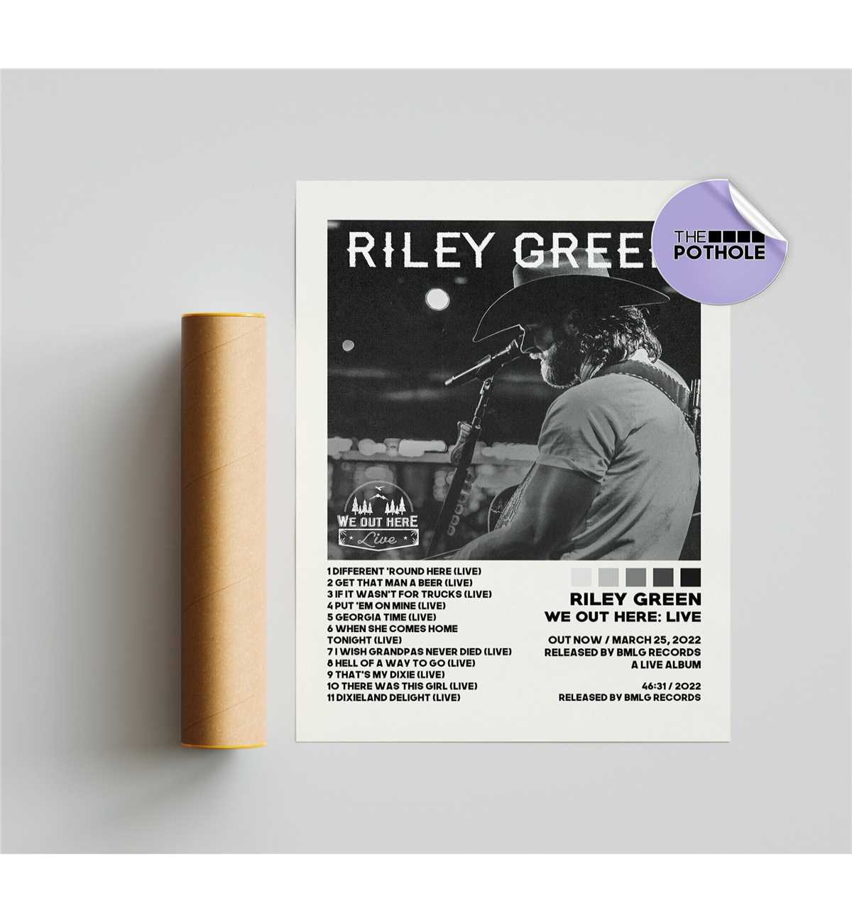 Riley Green Posters / We Out Here - | Inspire Uplift