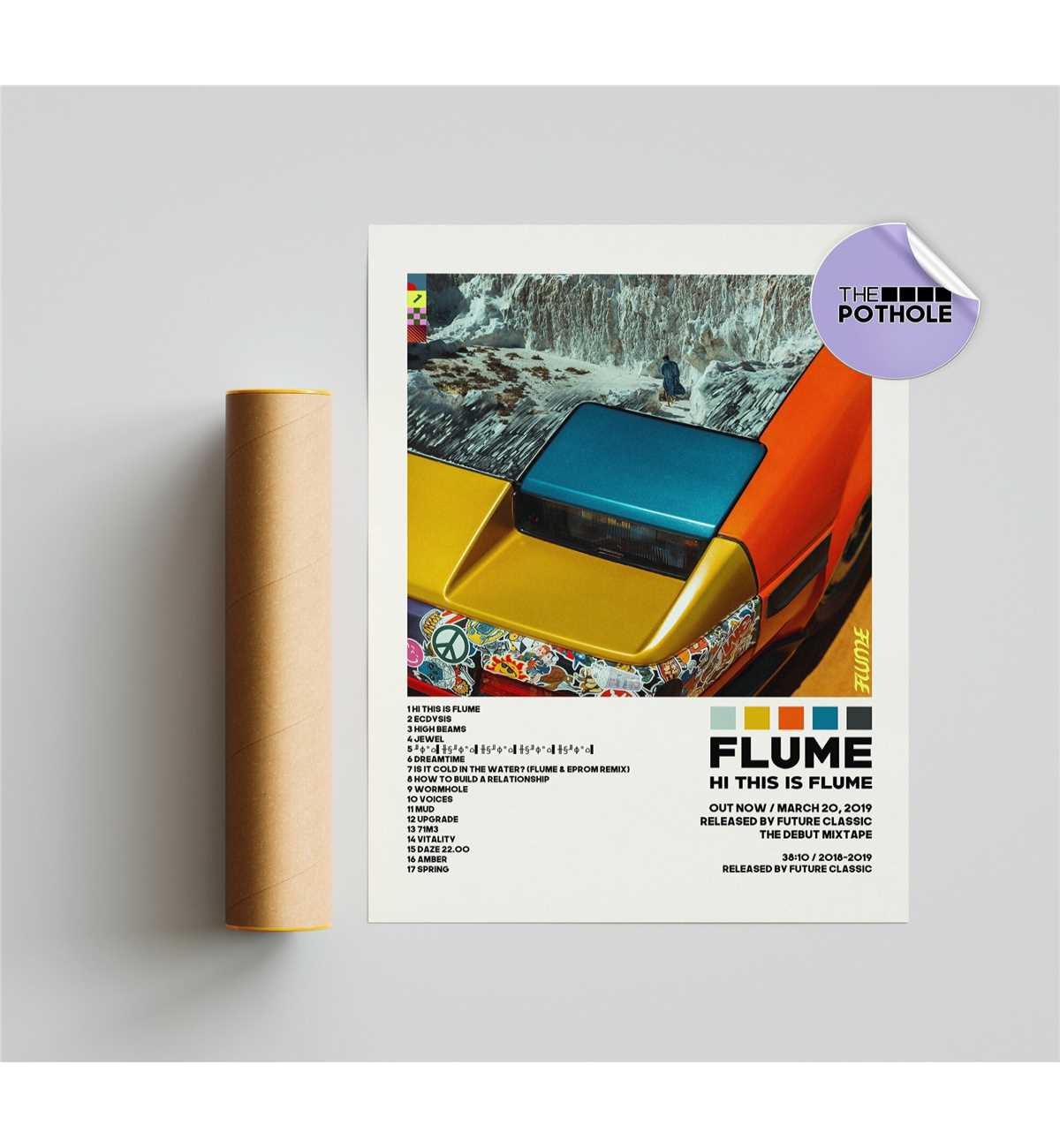 Flume Posters / Hi This Is Flume Poster | Inspire Uplift