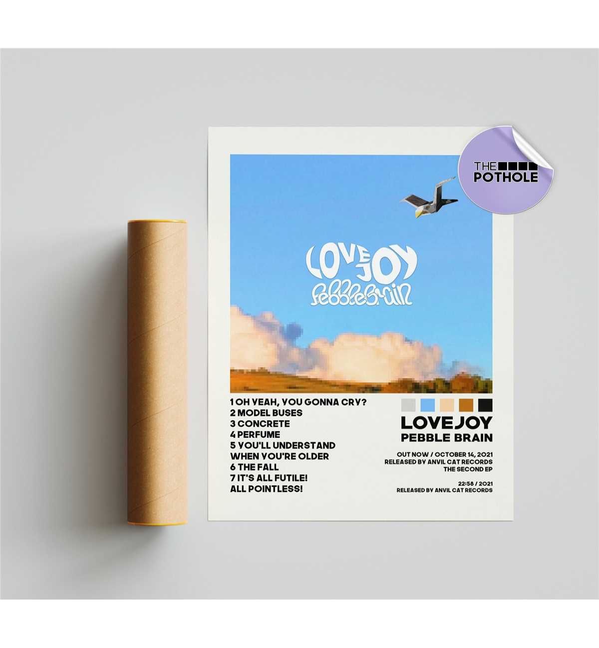 Lovejoy Posters / Pebble Brain Poster / Album | Inspire Uplift