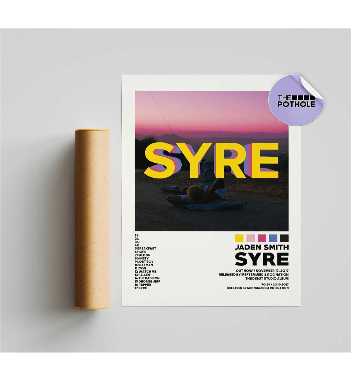 Jaden Smith Posters / SYRE Poster / Album | Inspire Uplift