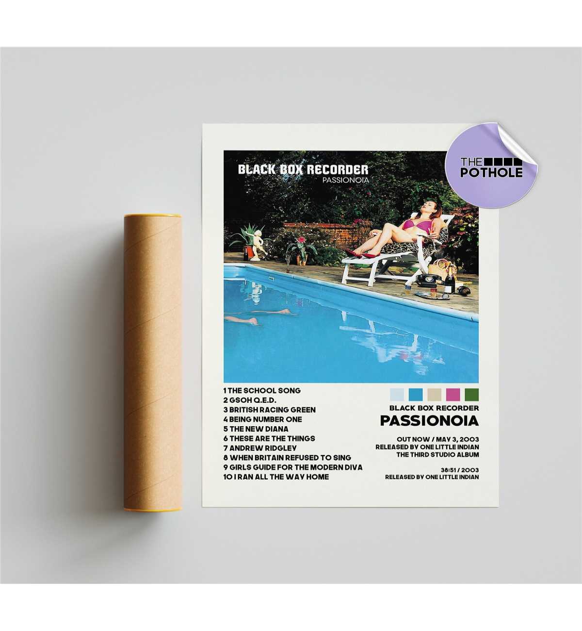 Black Box Recorder Posters / Passionoia Poster, Black | Inspire Uplift