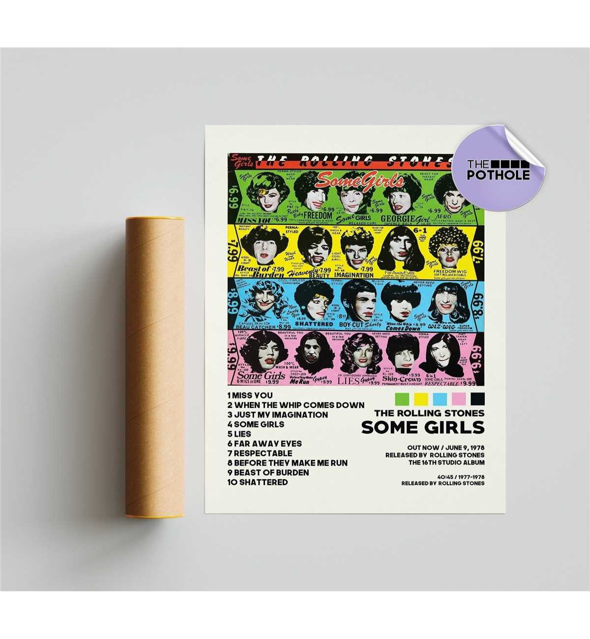 The Rolling Stones Posters / Some Girls Poster | Inspire Uplift