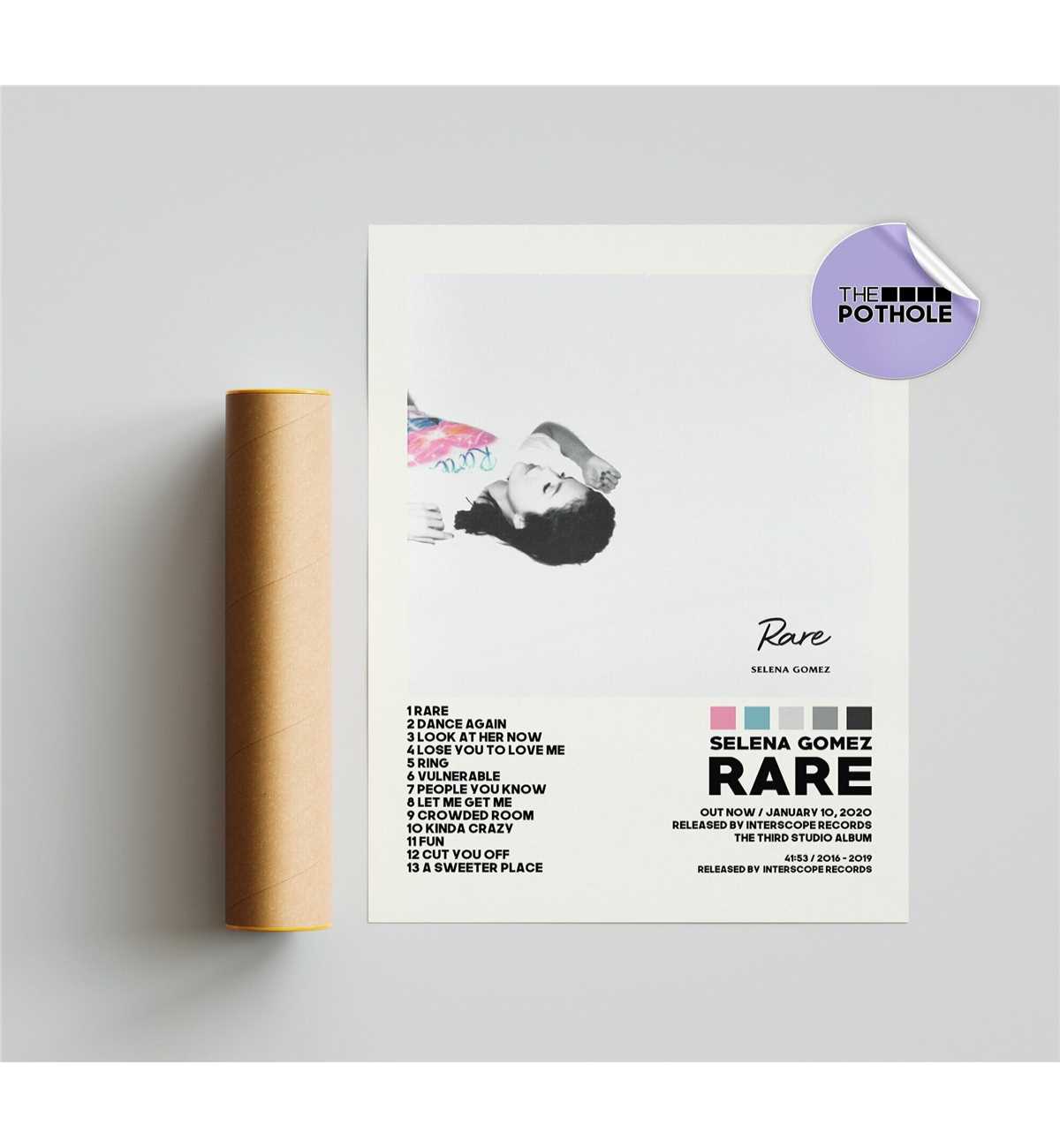 Selena Gomez Posters / Rare Poster / Album | Inspire Uplift