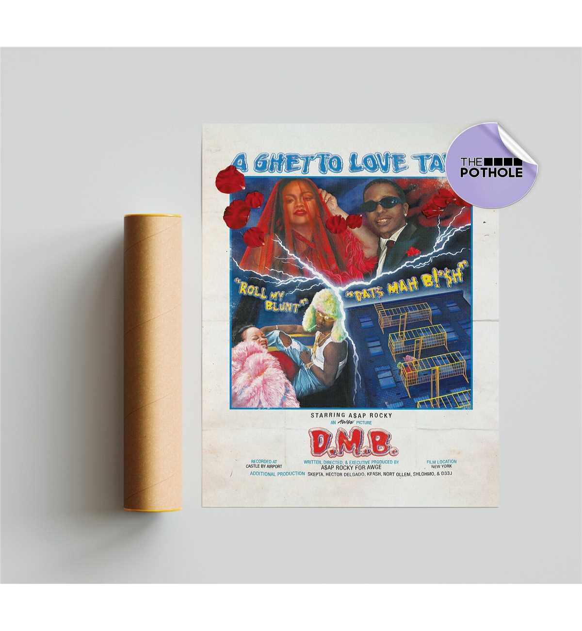 ASAP Rocky Posters / D.M.B. Poster / Album - Inspire Uplift