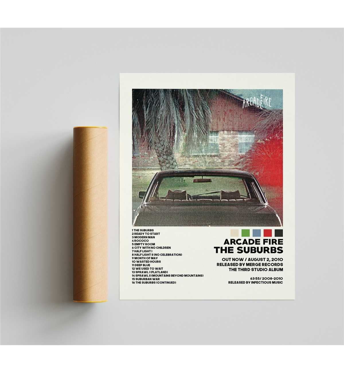 Arcade Fire Posters / The Suburbs Poster, Album - Inspire Uplift