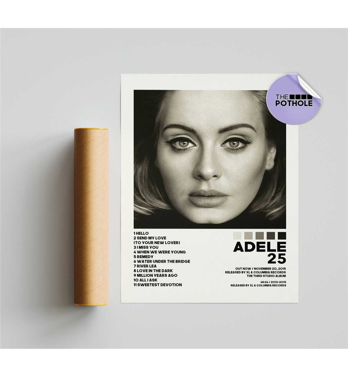 Adele Posters / 25 Poster / Adele 25 | Inspire Uplift