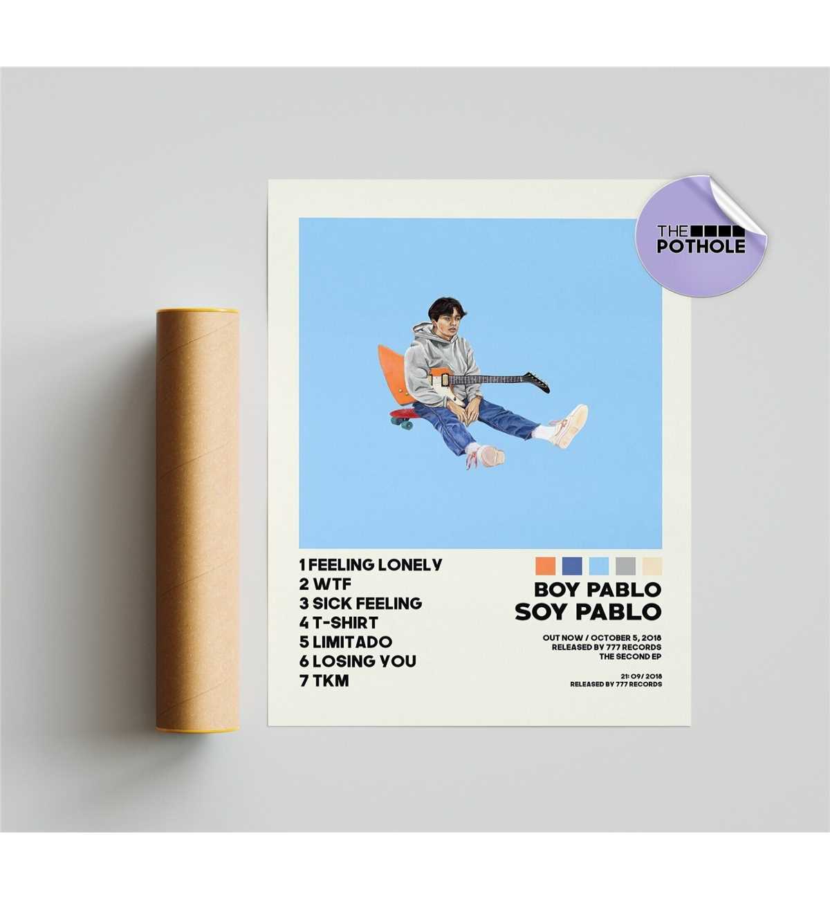 Boy Pablo Posters / Soy Pablo Poster / | Inspire Uplift