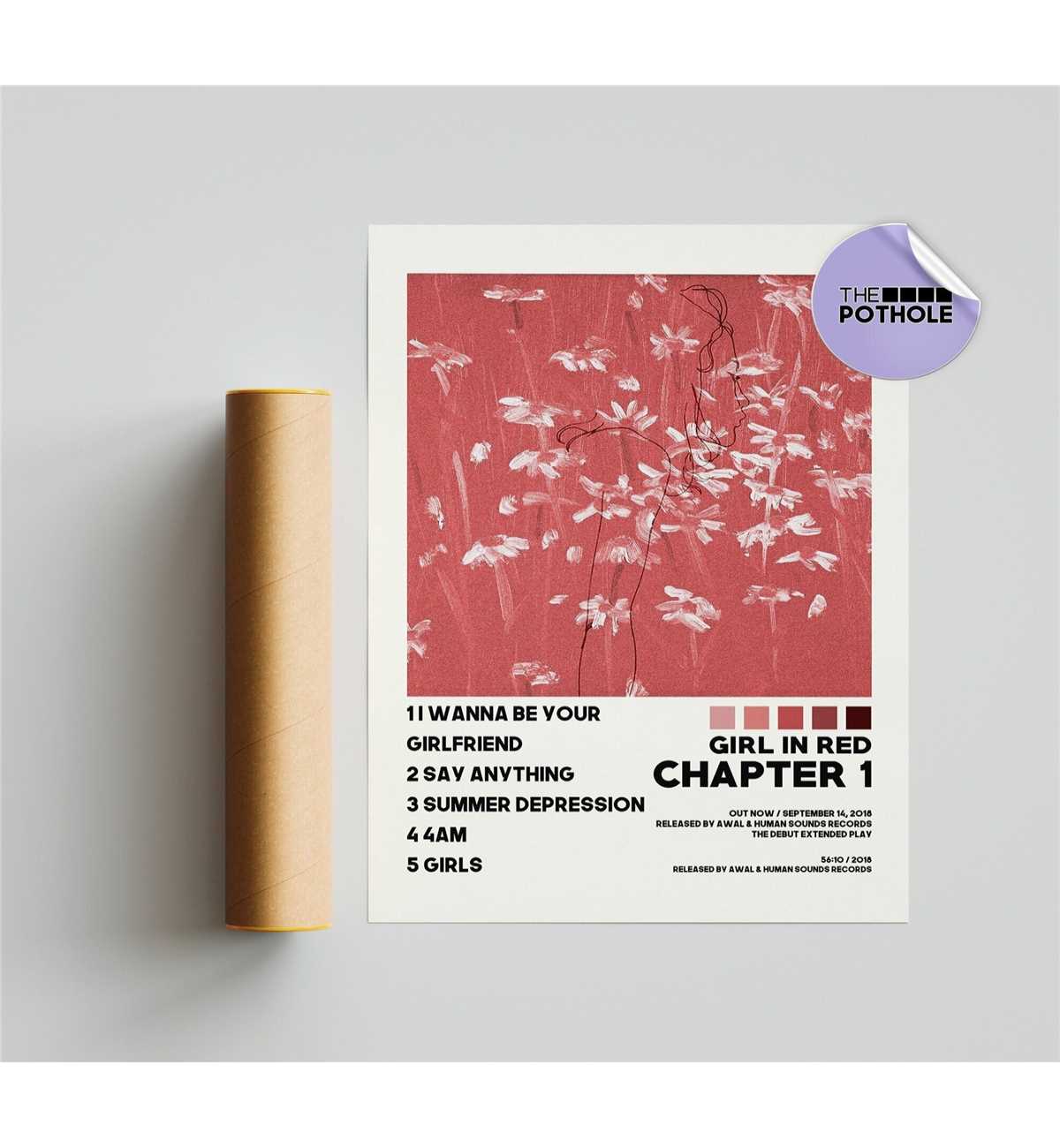 Girl in Red Posters | Chapter 1 Poster | Inspire Uplift